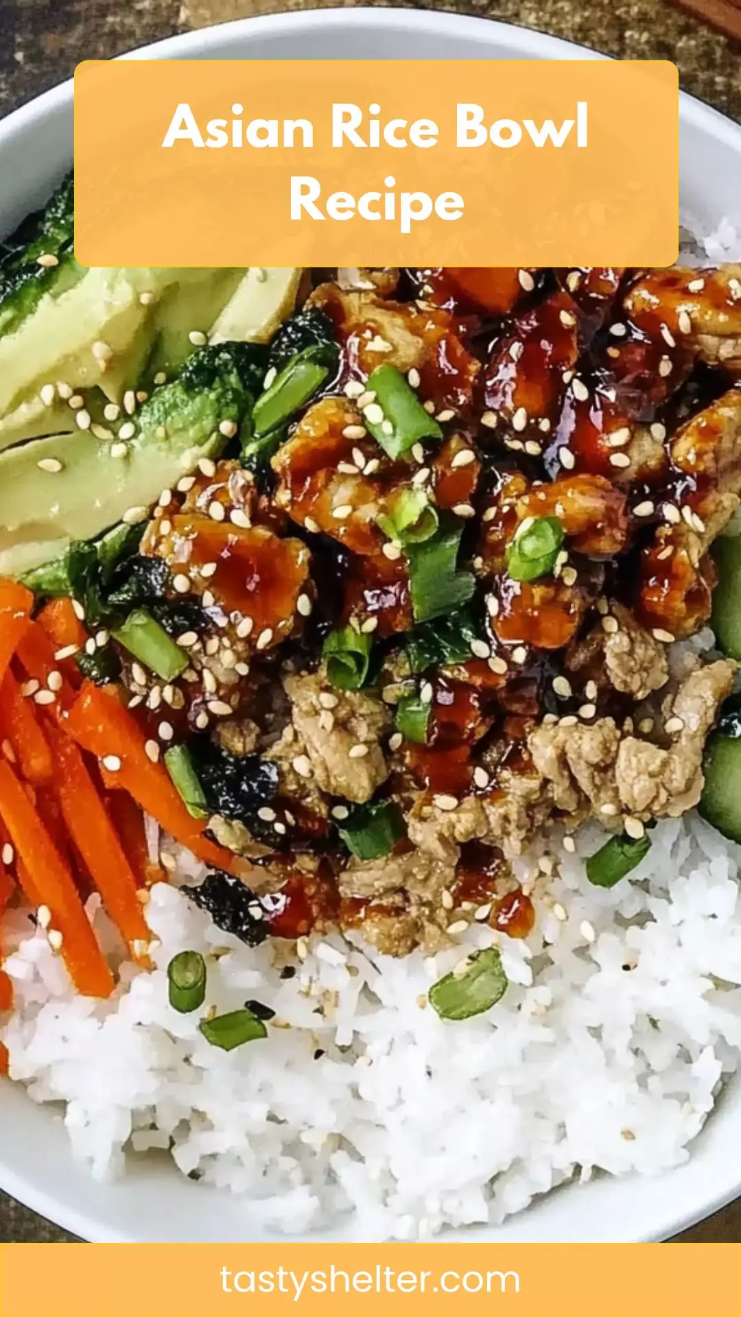 Asian Rice Bowl Recipe – Tasty Shelter