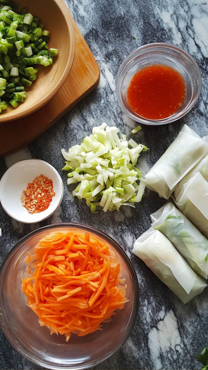 Vegetable Spring Rolls Recipe – Tasty Shelter