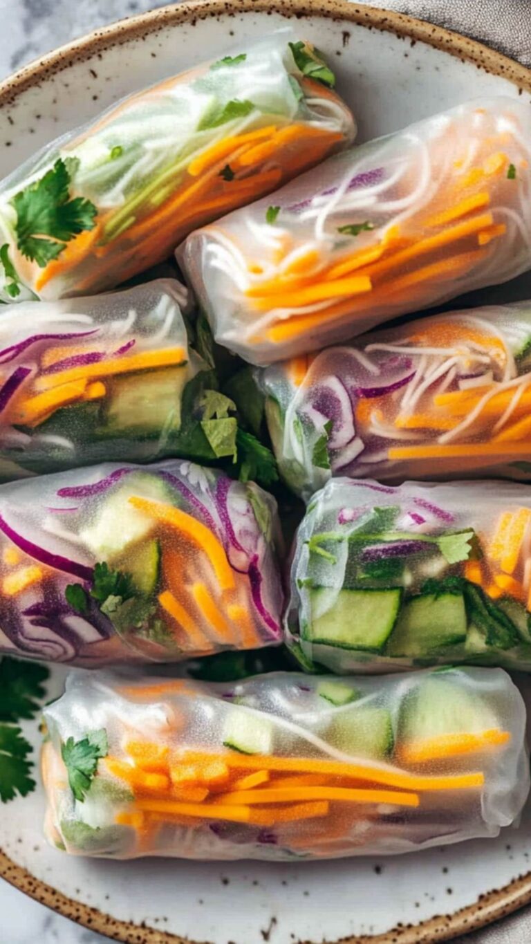 Vegetable Spring Rolls Recipe – Tasty Shelter