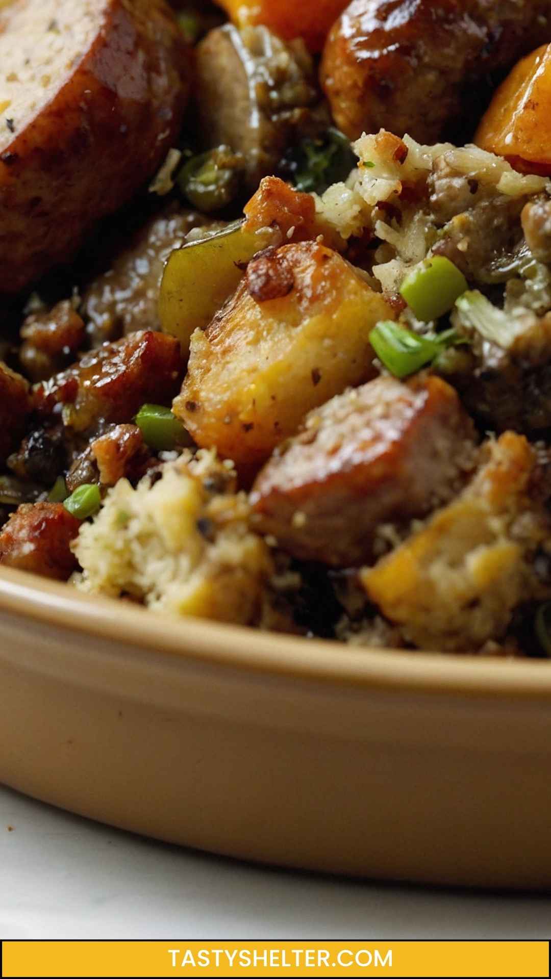 Barefoot Contessa Sausage Stuffing Recipe - Tasty Shelter