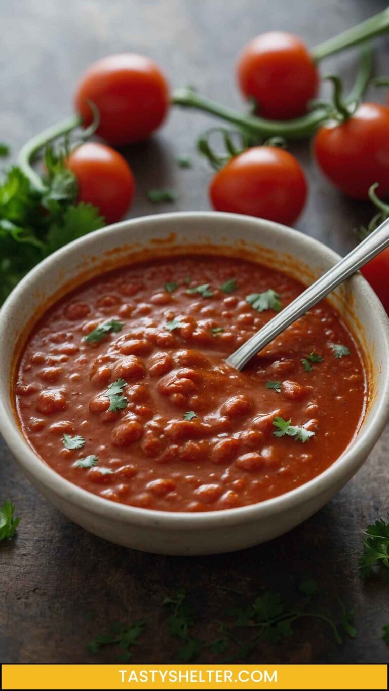 Homemade Ranchero Sauce Recipe - Tasty Shelter