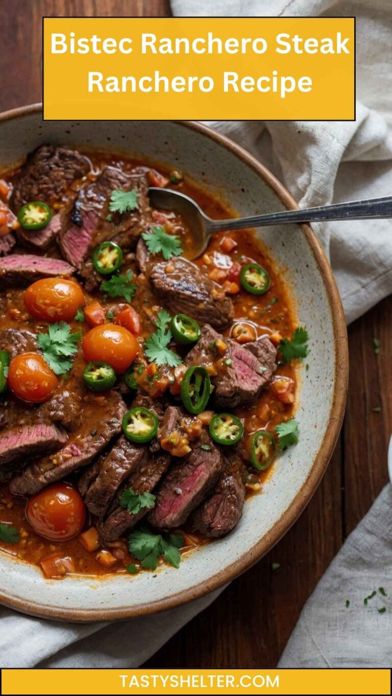 Bistec Ranchero Steak Ranchero Recipe - Tasty Shelter