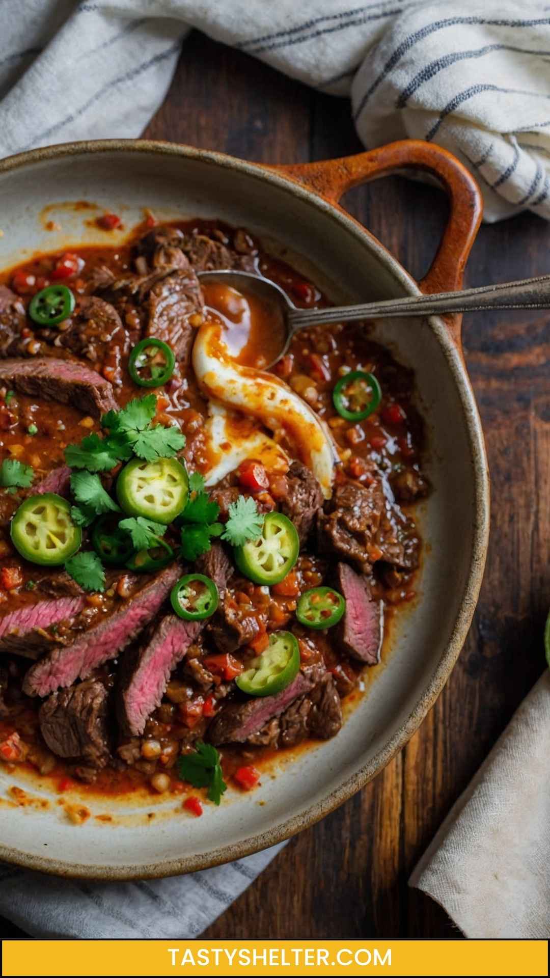 Bistec Ranchero Steak Ranchero Recipe - Tasty Shelter